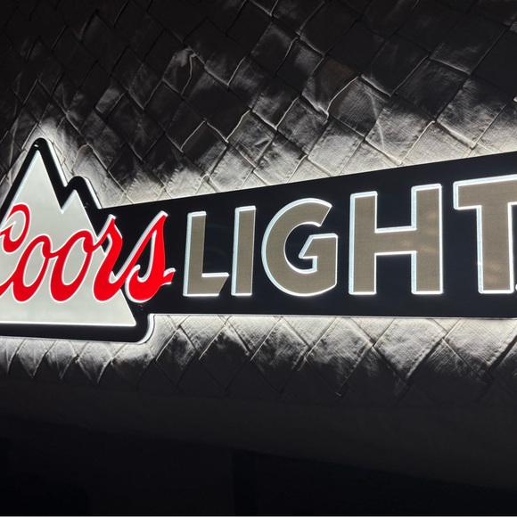 Coors | Other | Coors Light Led Lighted Sign | Poshmark